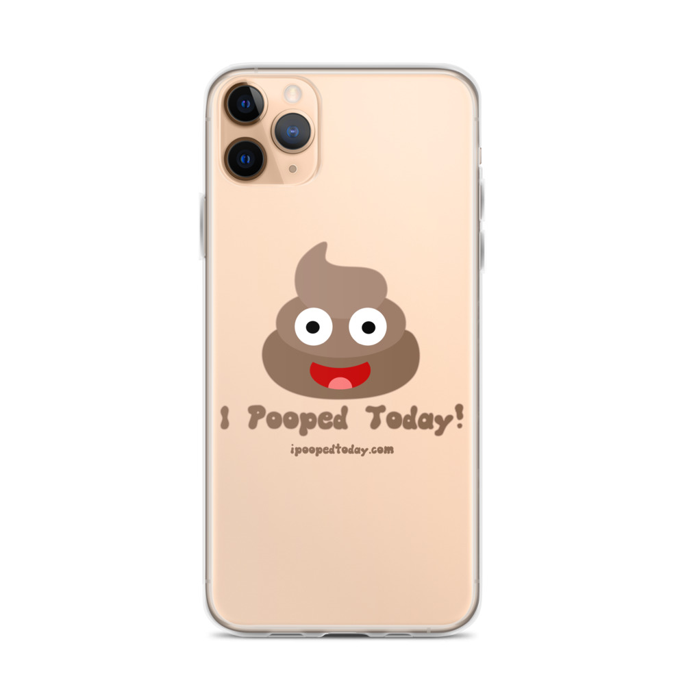 Original Poop - iPhone Case 💩 I Pooped Today! 💩 Funny T-Shirts and Apparel