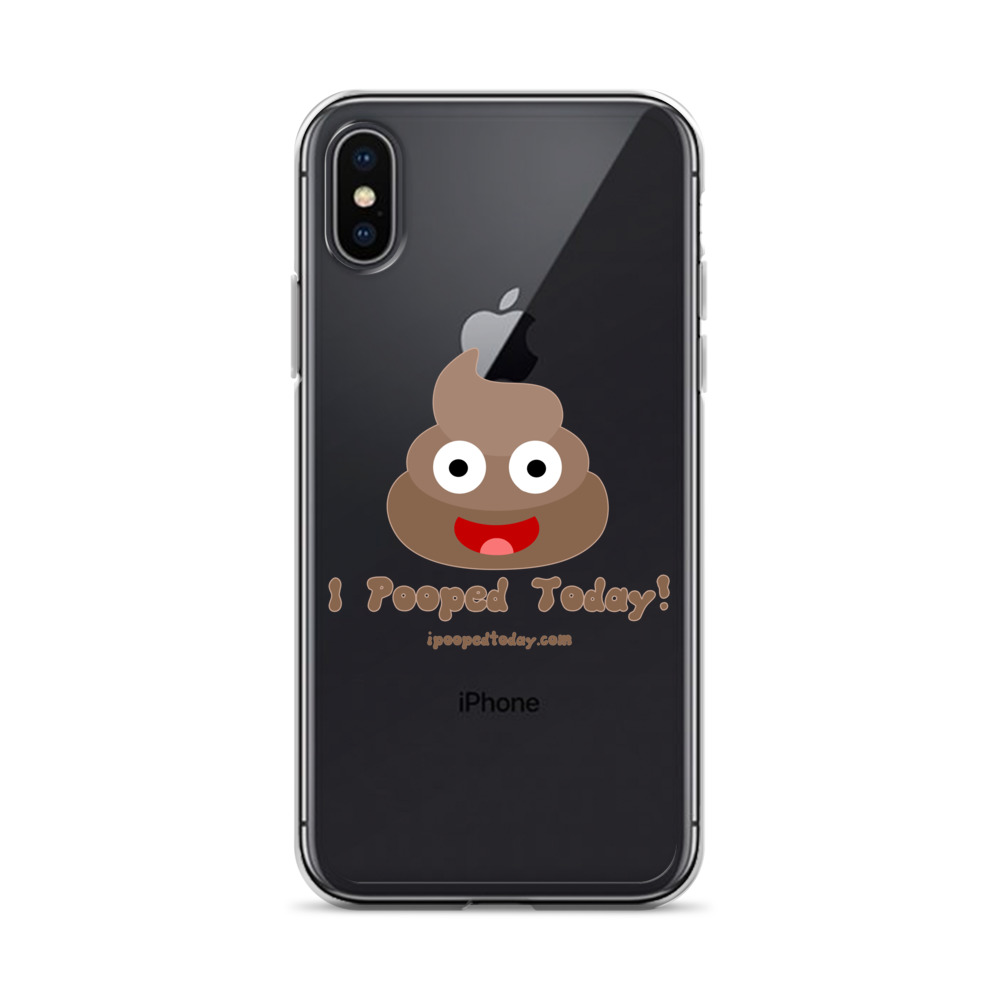 Original Poop - iPhone Case 💩 I Pooped Today! 💩 Funny T-Shirts and Apparel