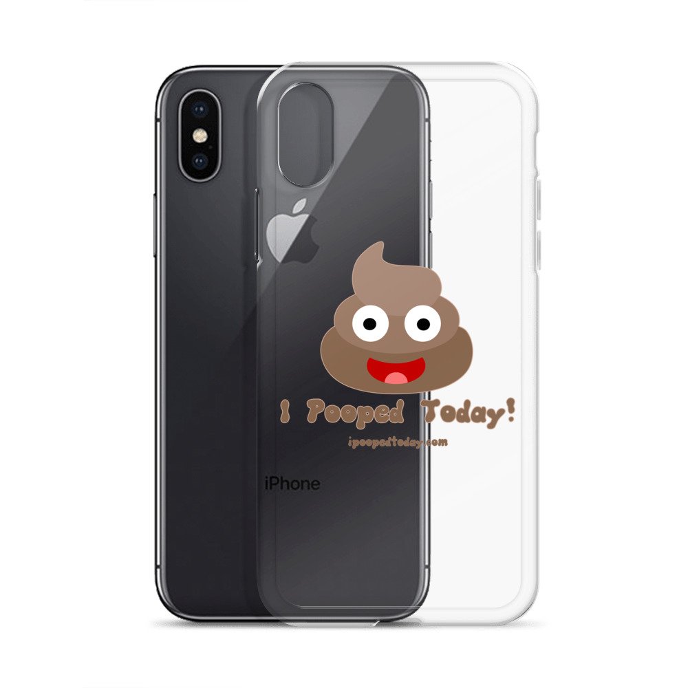 Original Poop - iPhone Case 💩 I Pooped Today! 💩 Funny T-Shirts and Apparel