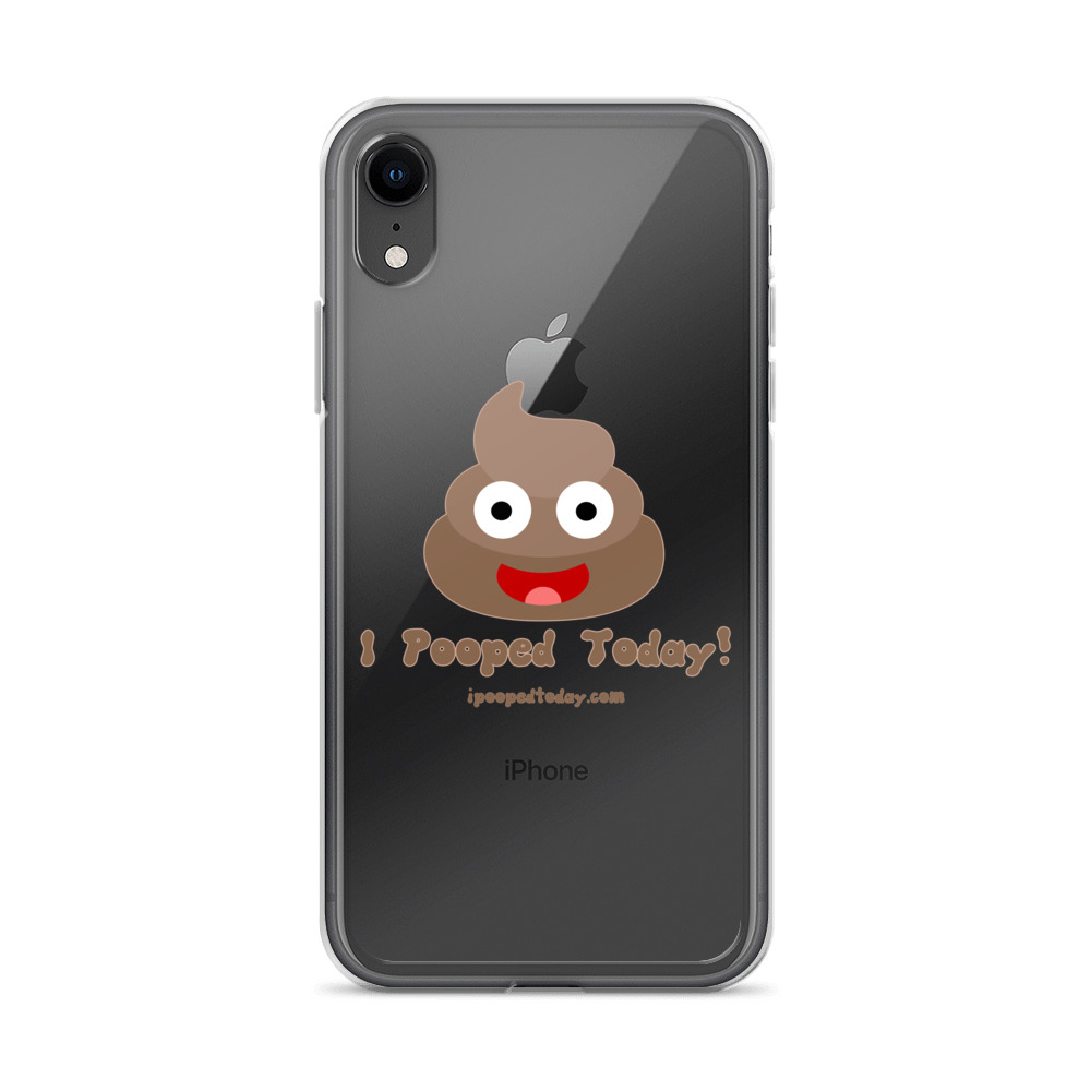 Original Poop - iPhone Case 💩 I Pooped Today! 💩 Funny T-Shirts and Apparel