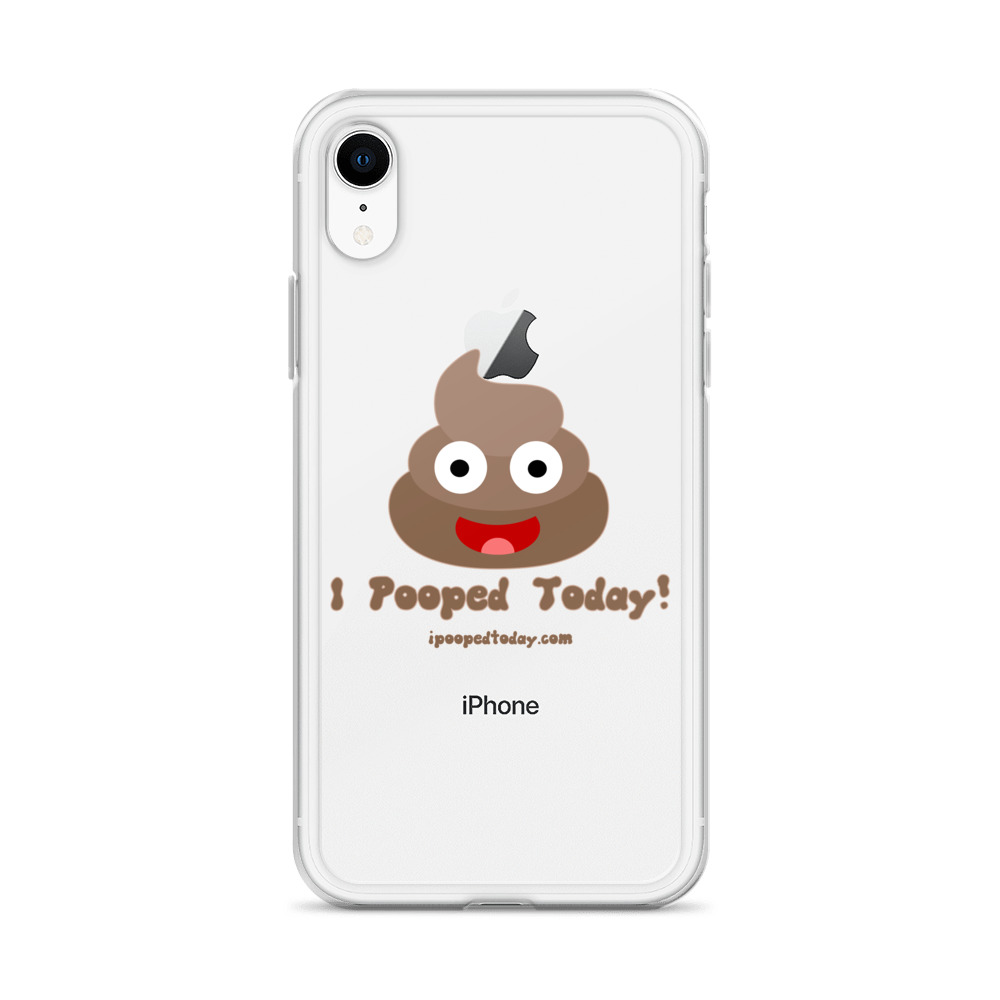 Original Poop - iPhone Case 💩 I Pooped Today! 💩 Funny T-Shirts and Apparel