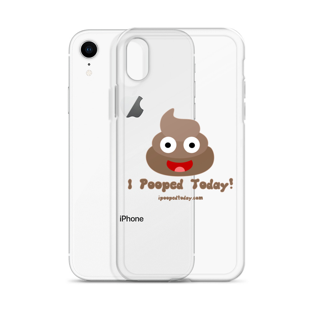 Original Poop - iPhone Case 💩 I Pooped Today! 💩 Funny T-Shirts and Apparel