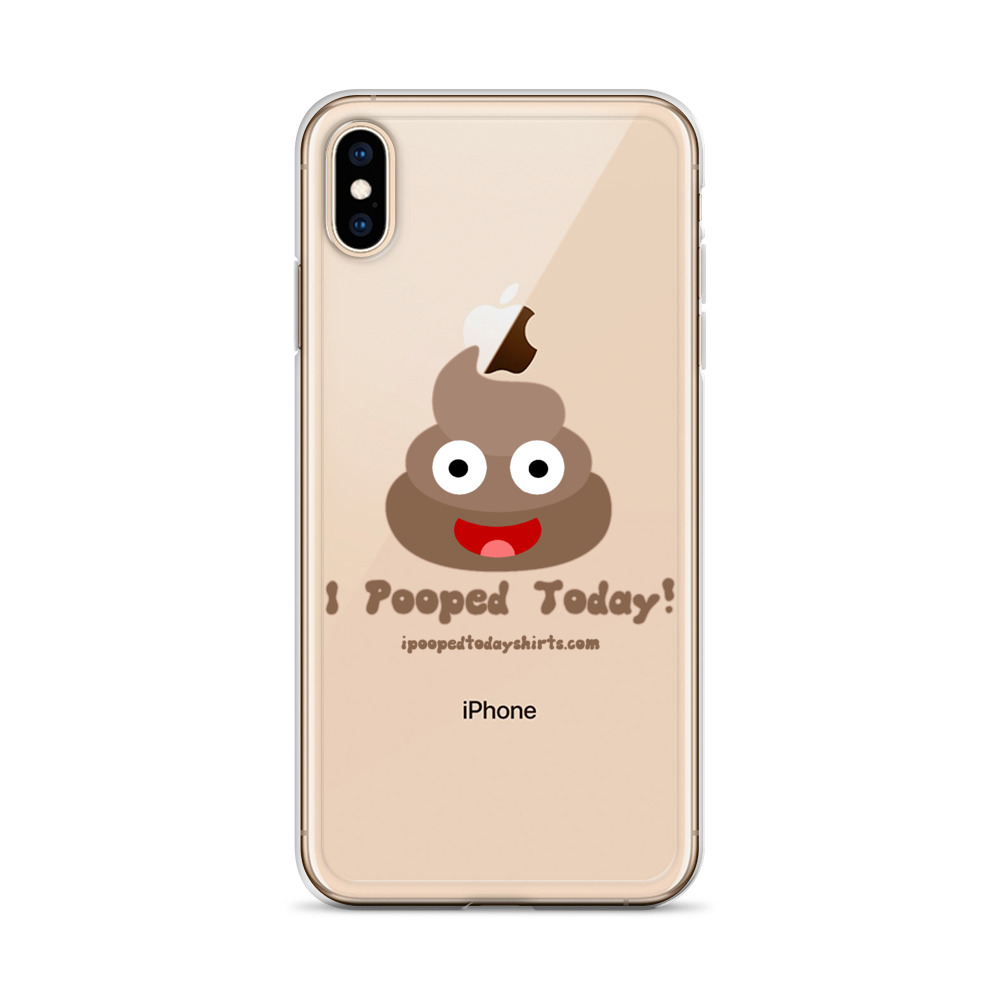 Original Poop - iPhone Case 💩 I Pooped Today! 💩 Funny T-Shirts and Apparel