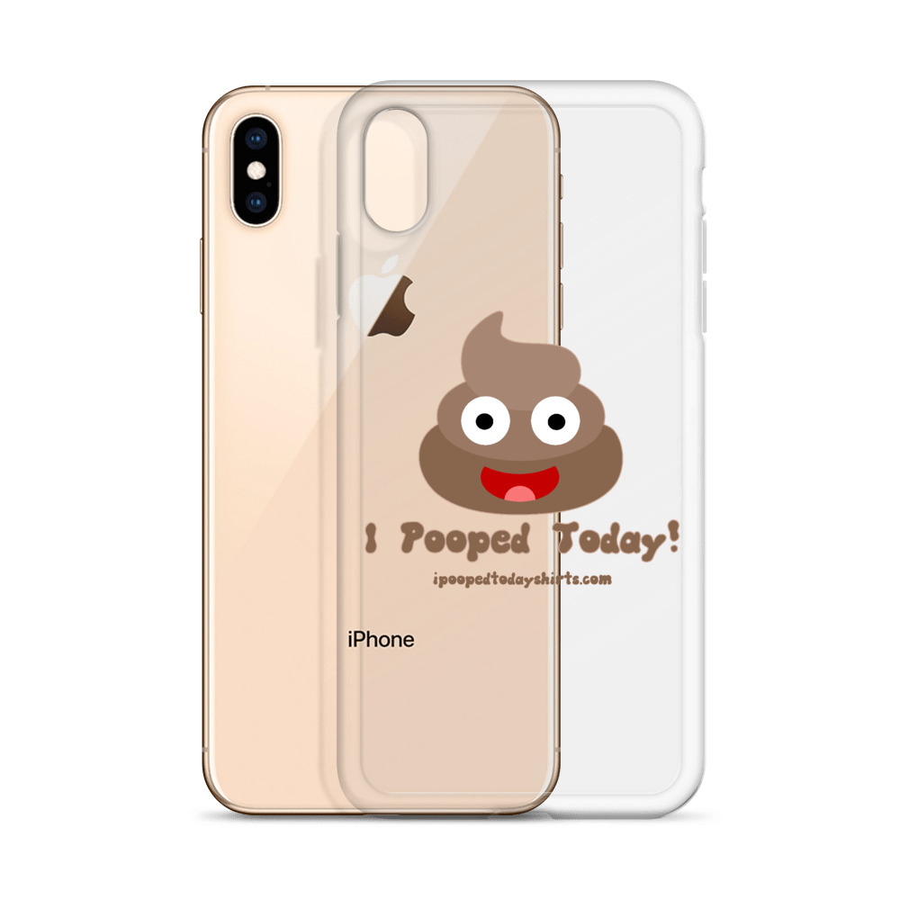 Original Poop - iPhone Case 💩 I Pooped Today! 💩 Funny T-Shirts and Apparel