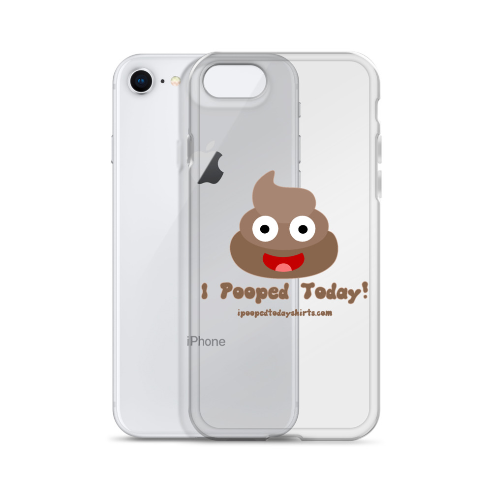 Original Poop - iPhone Case 💩 I Pooped Today! 💩 Funny T-Shirts and Apparel