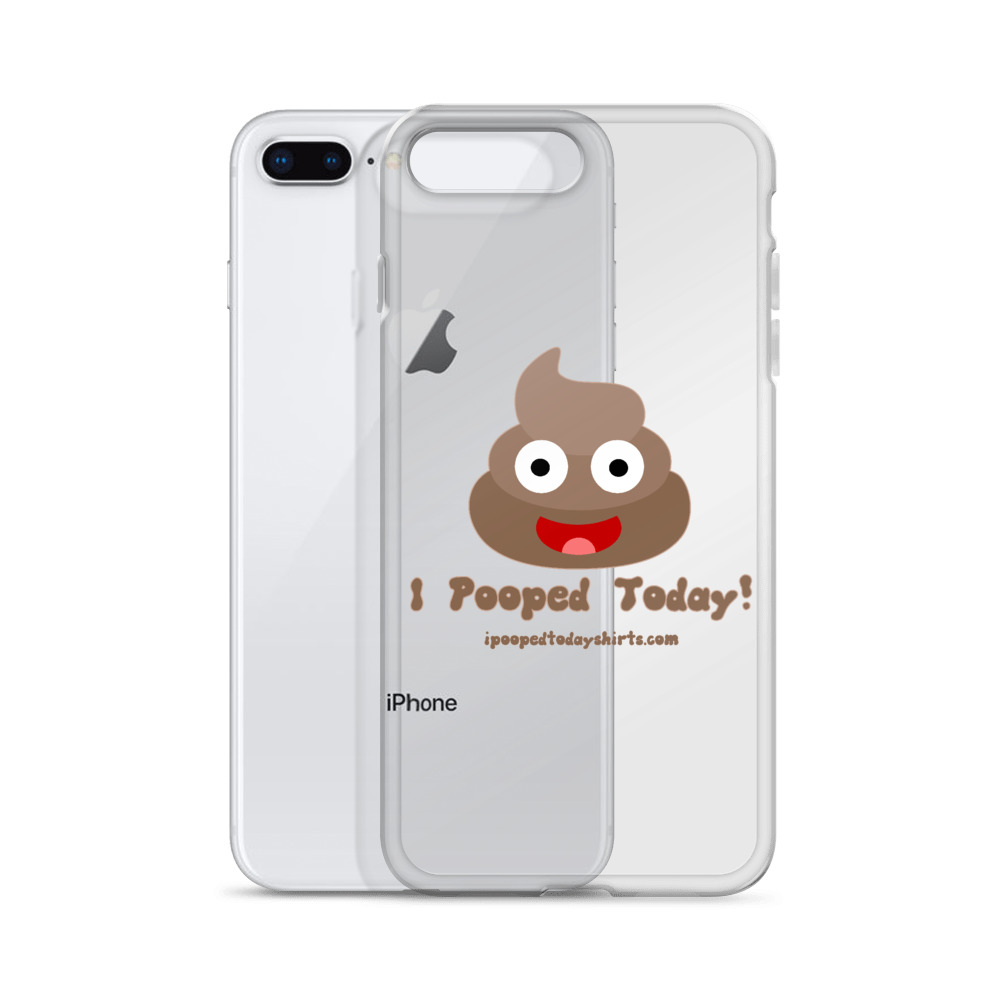 Original Poop - iPhone Case 💩 I Pooped Today! 💩 Funny T-Shirts and Apparel