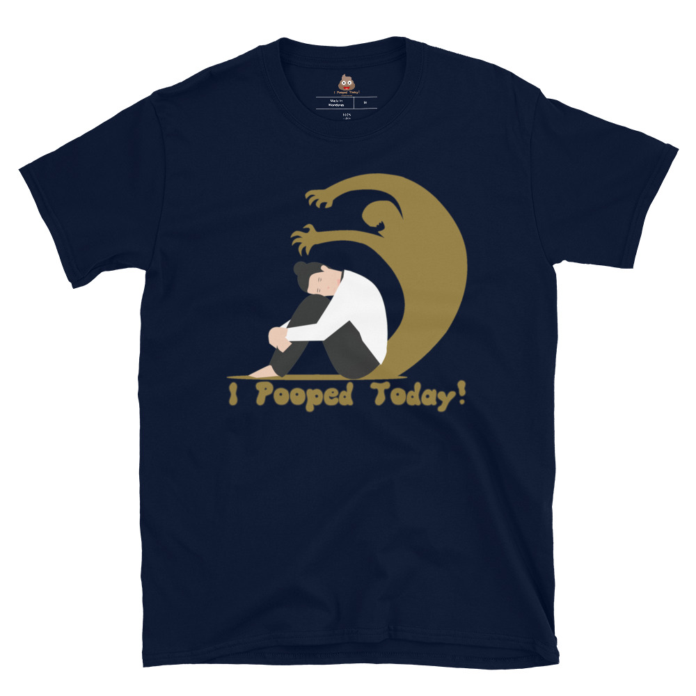 Phantom Poop! Unisex T-Shirt 💩 I Pooped Today! 💩 Funny T-Shirts and Apparel